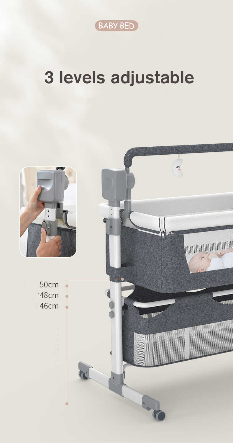 Steanny Baby Bed Electric Rocking Crib | Automatic Cradle Newborn ...